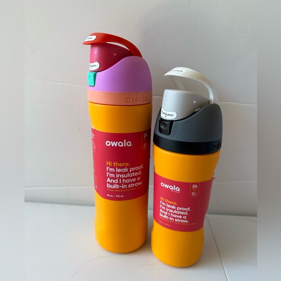 owala | Dining | 2set Owala Freesip Stainless Steel Water Bottle ...